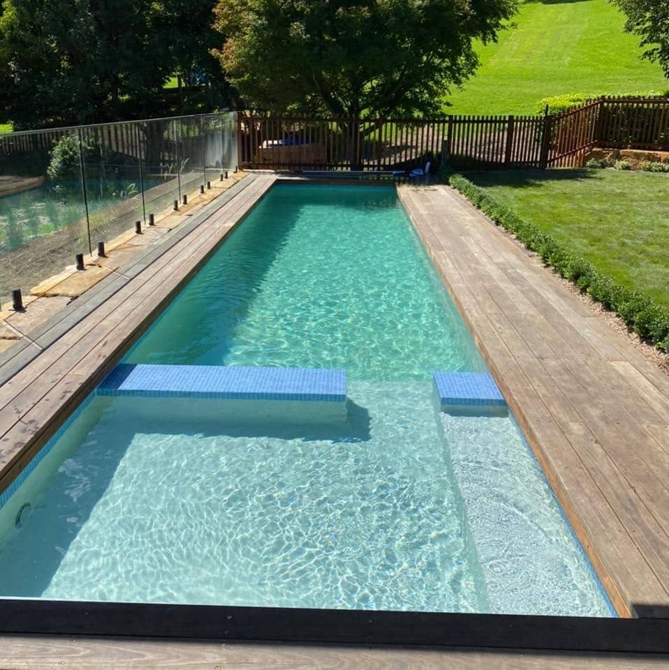 Elevated Living: Custom Pool with Scenic Views in Woodhill | Tropical ...