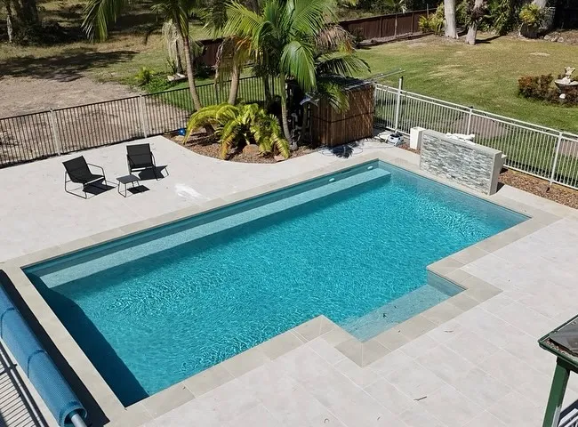 Striking Concrete Pool in Kangy Angy | Tropical Pools of Australia